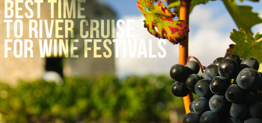 Best Time To River Cruise For Wine Festivals